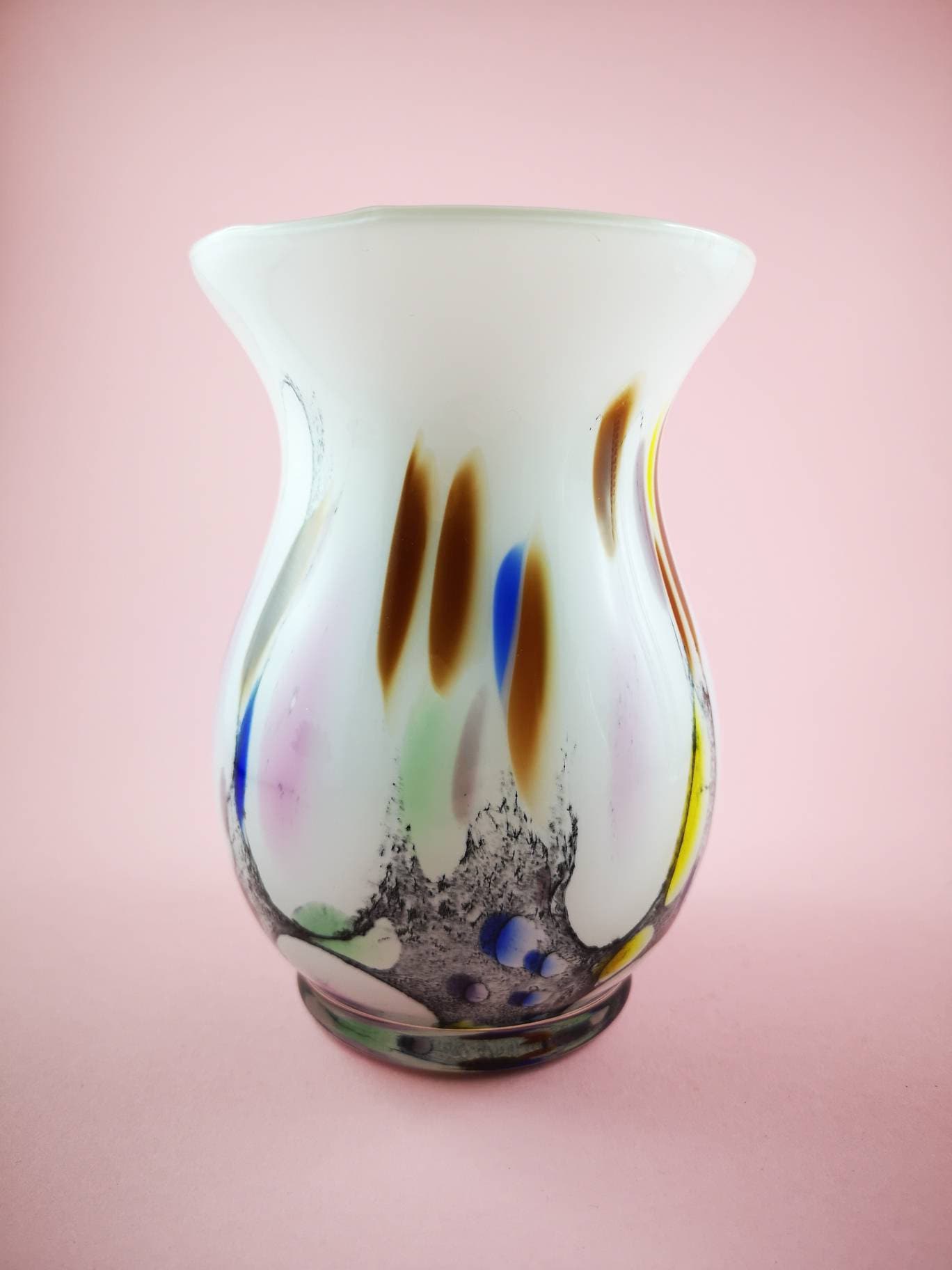 Richartz Art Collection Glass Vase, Mid-century Modern, Art Glass ...