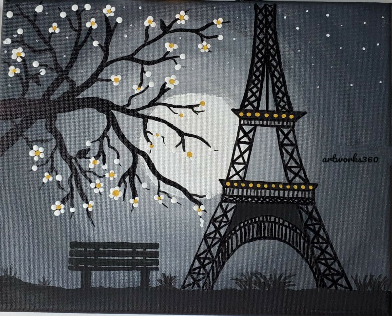 Canvas Painting, Clay Art, Clay Painting, Bird Painting, Acrylic ...