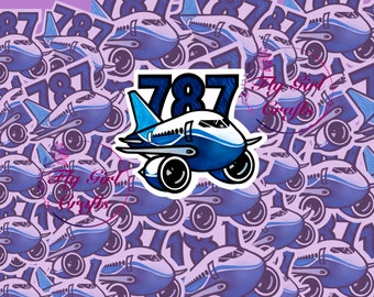 Boeing 787 Sticker - Etsy