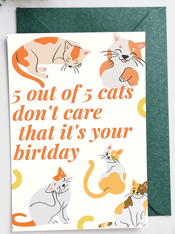 Hilarious Cats Birthday