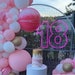 Custom Number LED Neon Sign, 18th Birthday Party Neon Number Letter ...