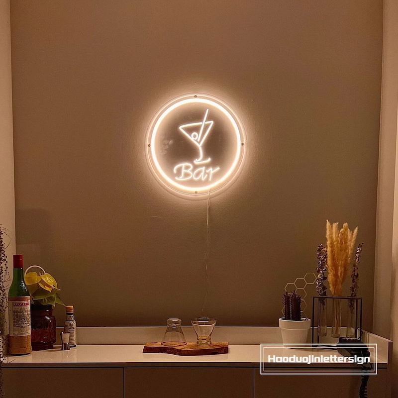 Lighted Bar Sign - Etsy