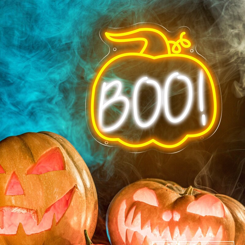 Halloween Lighted Sign - Etsy