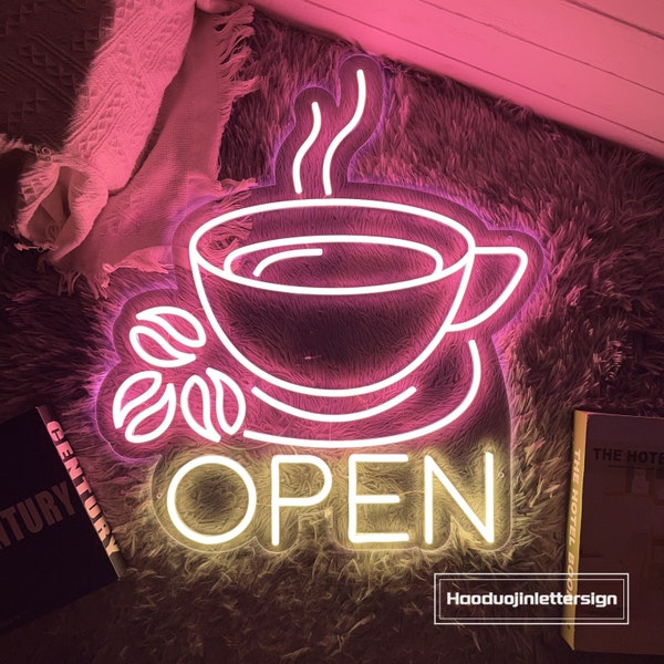 Light up Coffee Sign - Etsy