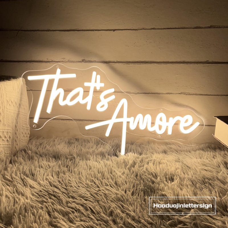 That's Amore Sign - Etsy