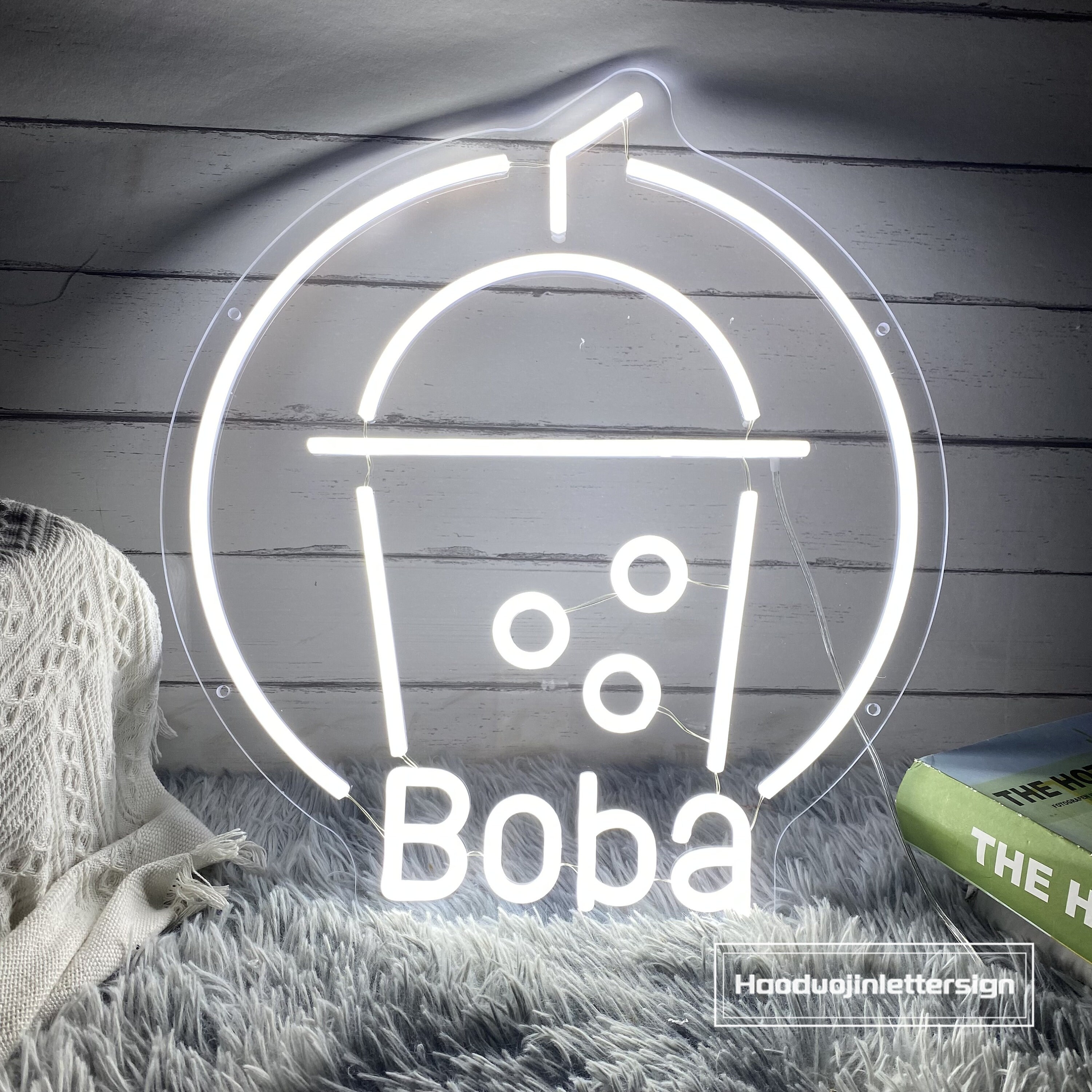Custom Boba Tea LED Neon Sign: Coffee Shop Decor - Etsy UK