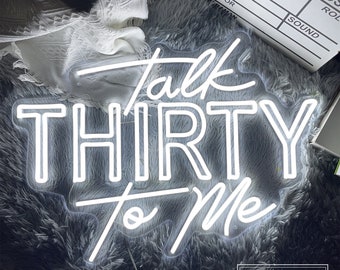 30 Light up Sign - Etsy