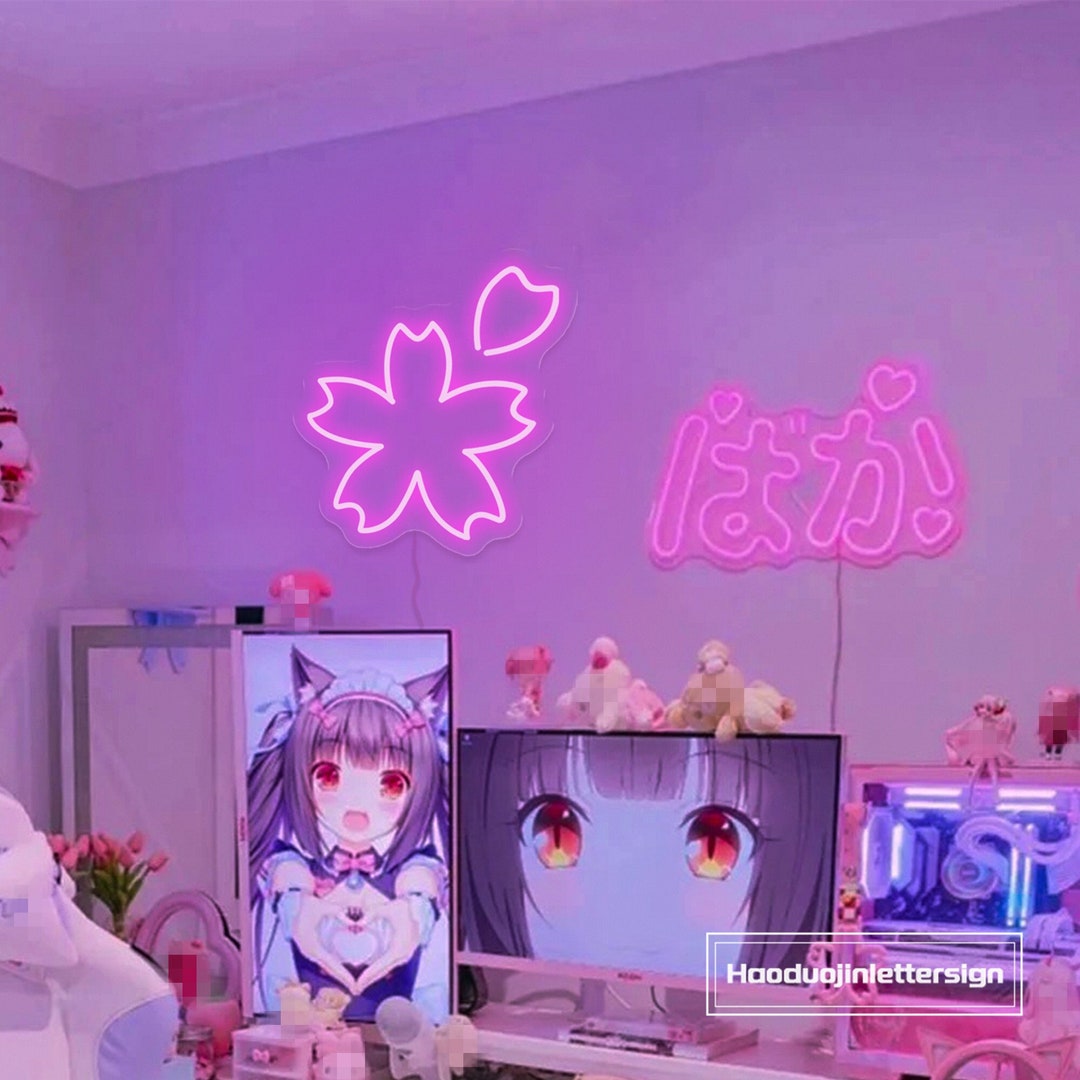 Sakura LED Neon Sign: Japanese Cherry Blossom, USB Powered - Etsy