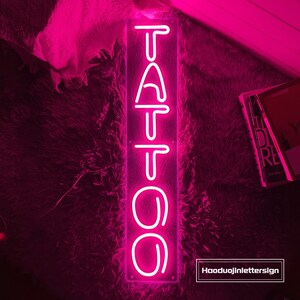 USB Tattoo Custom LED Neon Sign Tattoo Studio Beauty Salon - Etsy