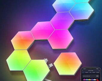 Rgb Hexagon Panels - Etsy UK