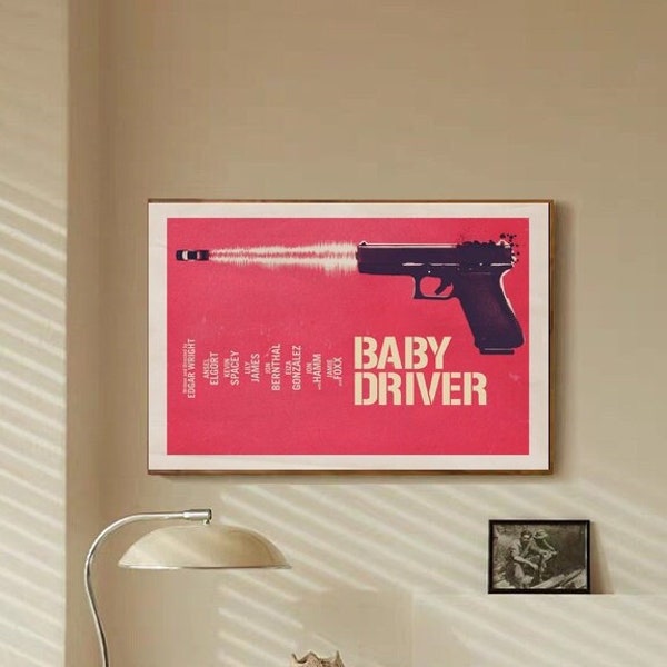 Baby Driver Poster - Etsy