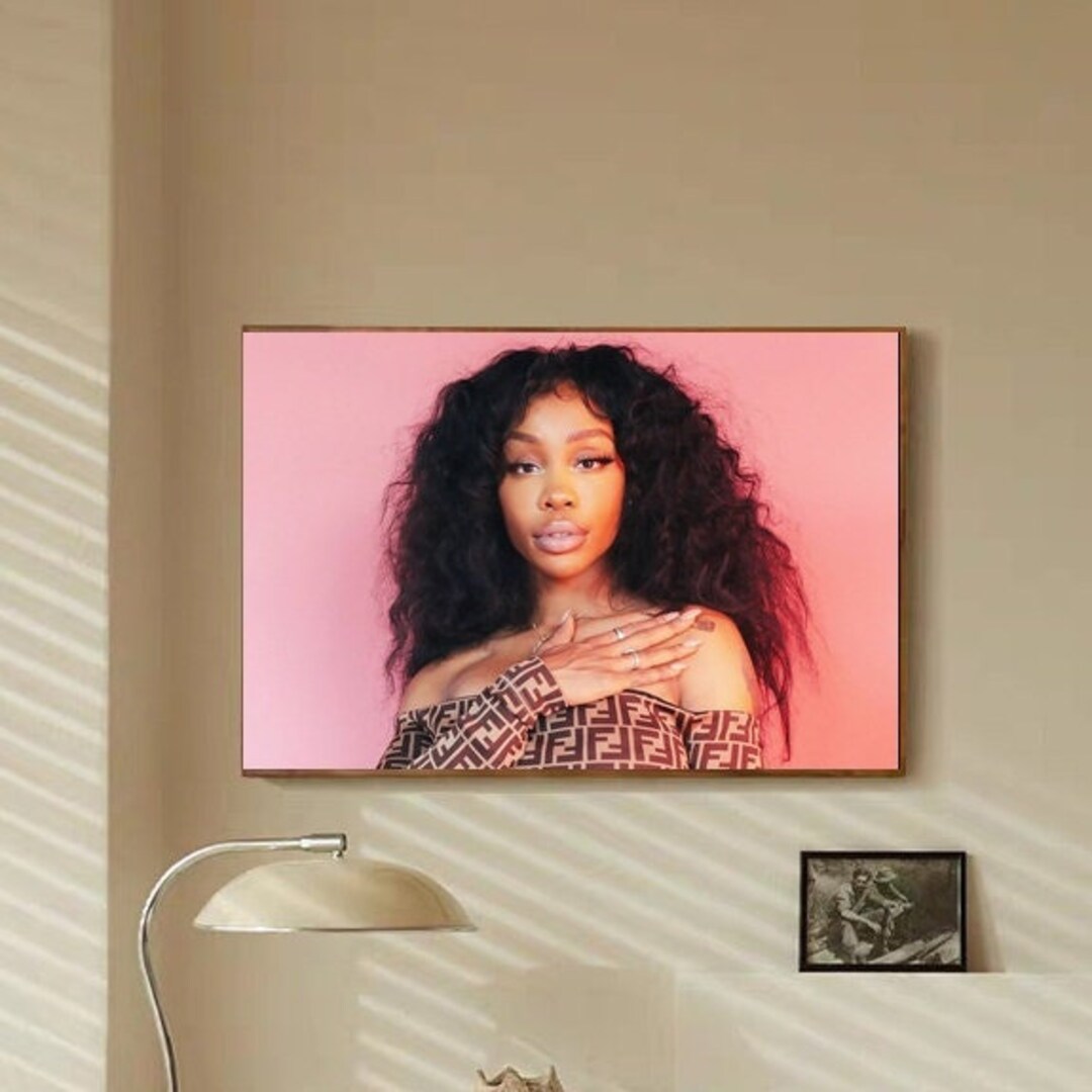 SZA Rapper Celebrity Music Star Bedroom Art Canvas Poster-unframe-8x12 ...