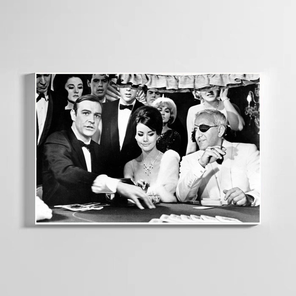 James Bond 007 Classic movie bedroom art Canvas | Etsy