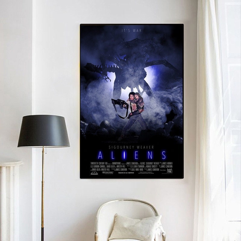Alien Covenant Film Classic Movie Bedroom Art Canvas Poster-unframe ...