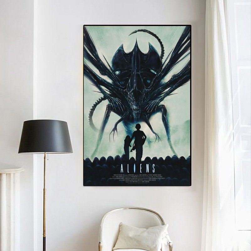 Alien Covenant Film Classic Movie Bedroom Art Canvas Poster-unframe ...