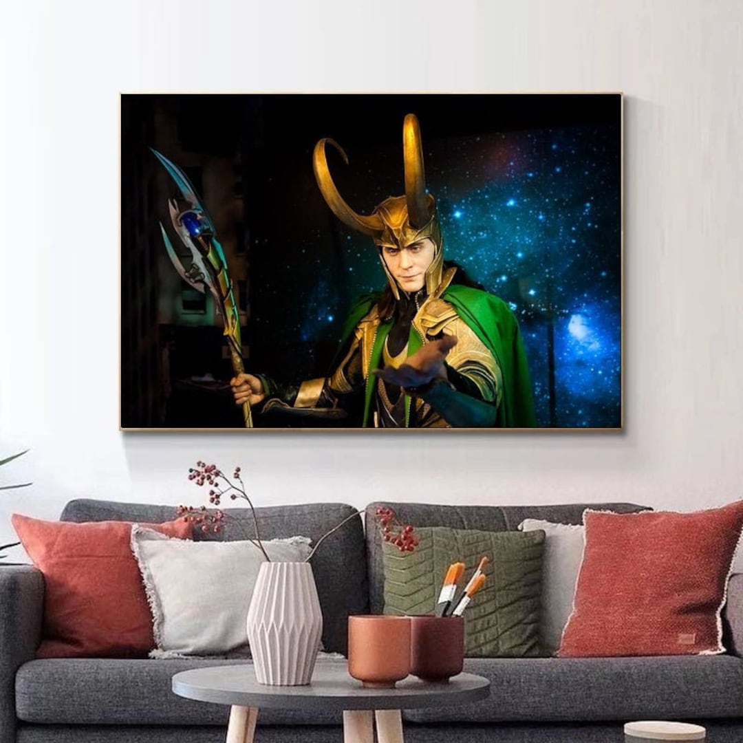 Loki TV Series Classic Movie Bedroom Art Canvas - Etsy