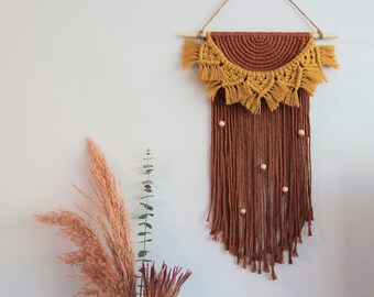 Sunflower Macrame Wall Hanging - Etsy