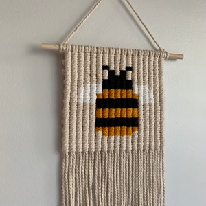 Macrame Wall Hanging / Woven Hanging / Bumblebee Bee / Gallery - Etsy