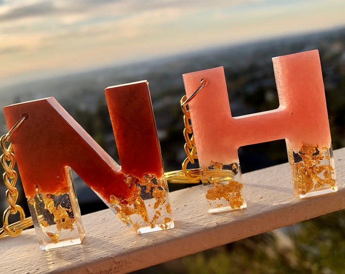 Custom Resin Keychain - Etsy