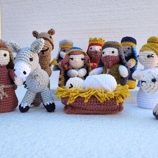 Crochet Nativity - Etsy
