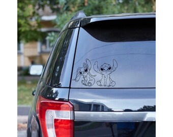Angel Stitch Decal - Etsy