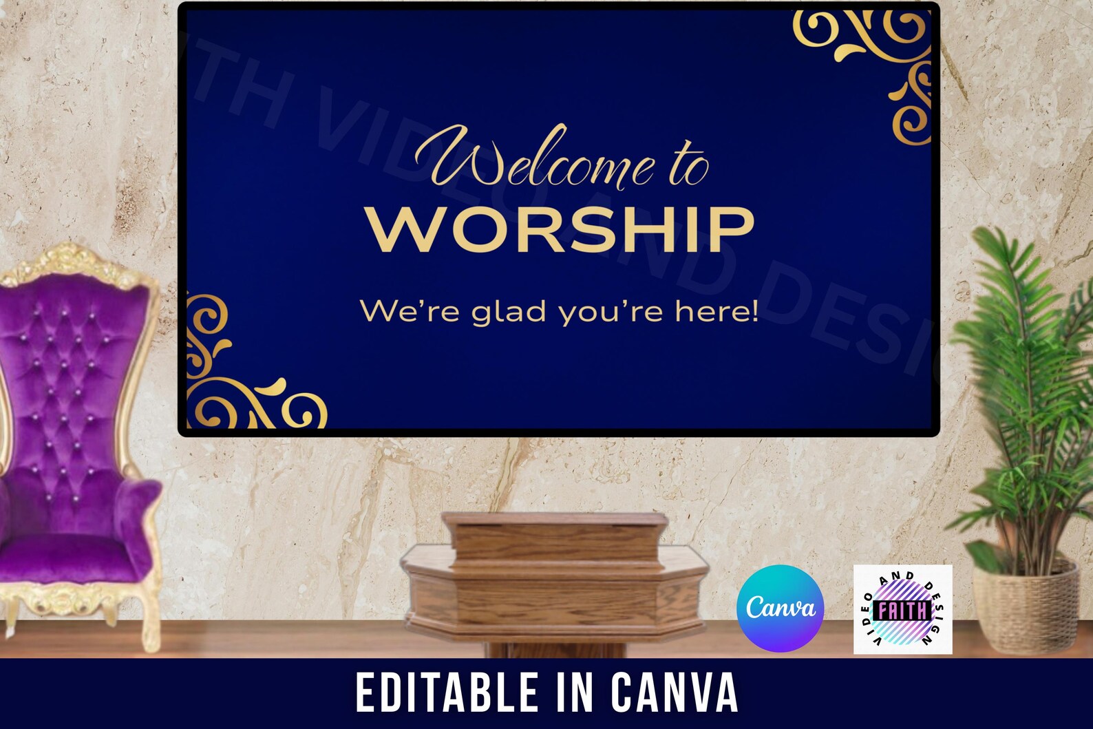 Sunday Service Starter Kit – Program, Welcome Slides & Countdown Video ...