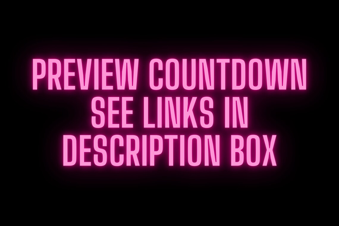 Editable Church Countdown Timer: Worship Intro Template (digital ...