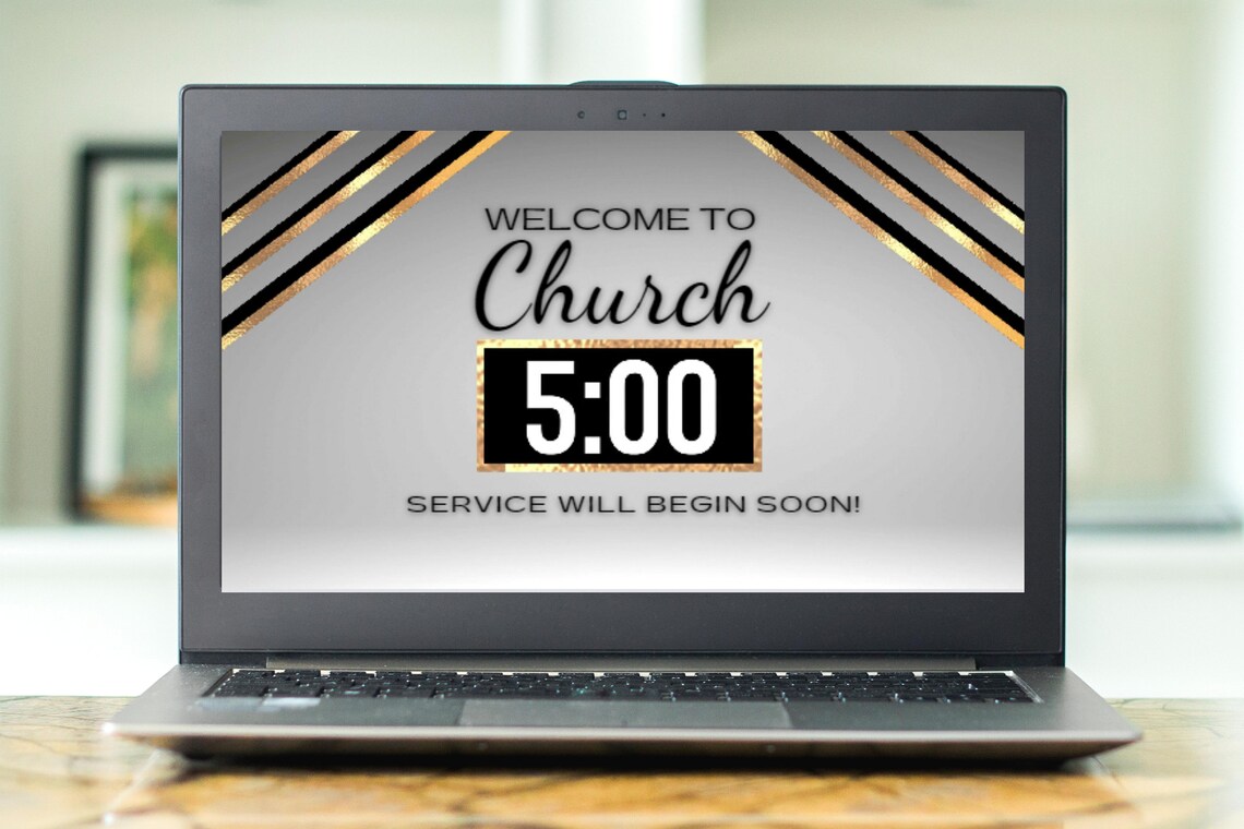 Customizable Countdown for Church, Online Timer for Livestreams ...