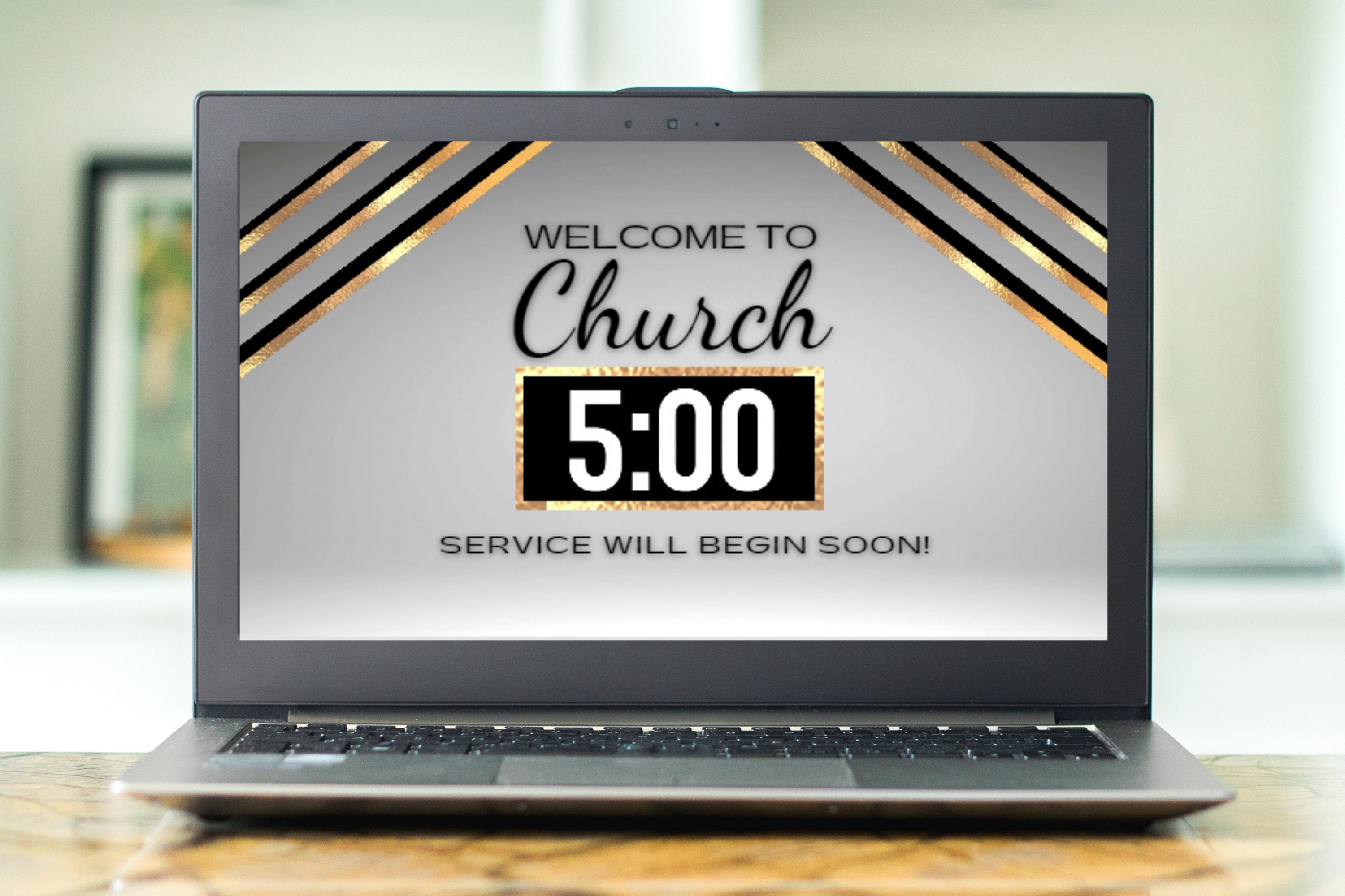 Customizable Countdown for Church, Online Timer for Livestreams ...