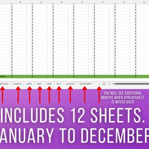 Church Offering Tracker: Weekly Contribution Excel Template (digital ...
