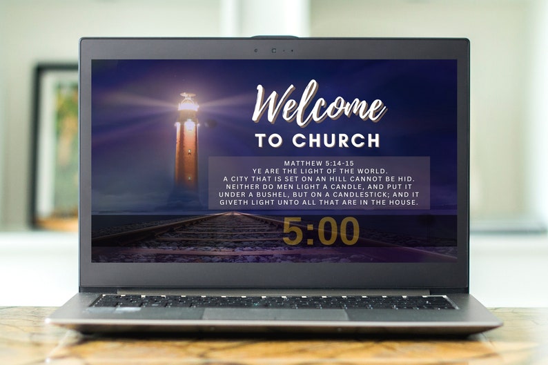 Welcome to Church Lighthouse Worship Countdown With Music, Online Timer ...