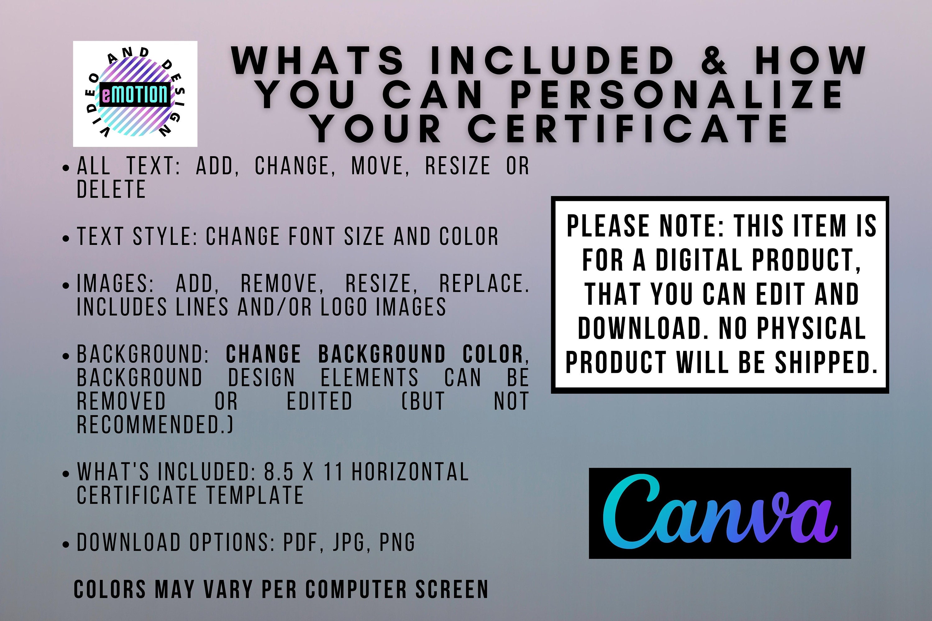 Editable Dedication Baptismal Certificate Template With Sample Wording ...