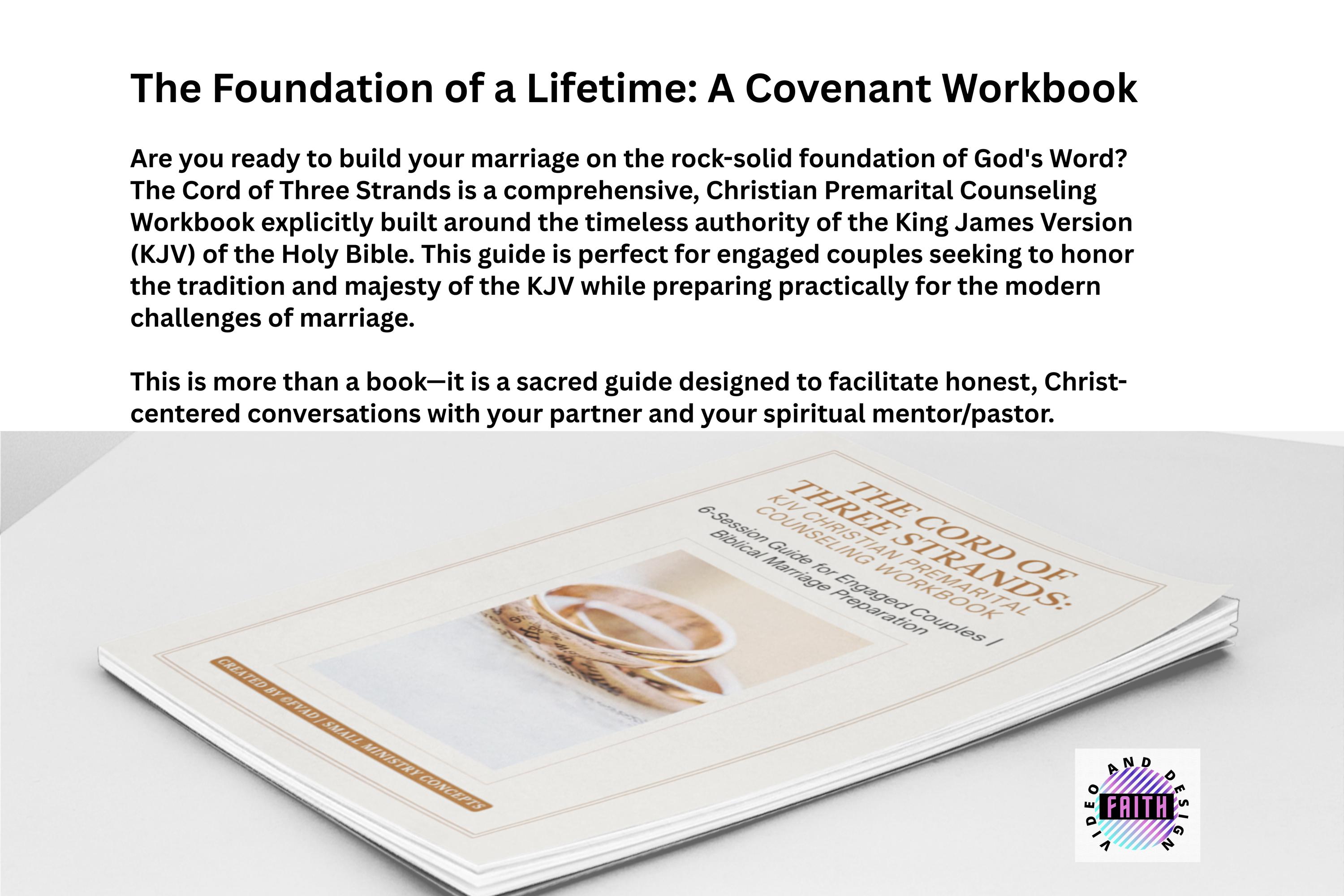 KJV Christian Premarital Counseling Workbook | Marriage Prep (digital ...