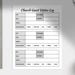 Printable Church Visitor Log: Guest Contact Form (PDF Download) - Etsy