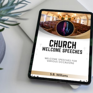 Church Welcome Speech Guide: Pastor Appreciation, Worship Leaders (PDF ...