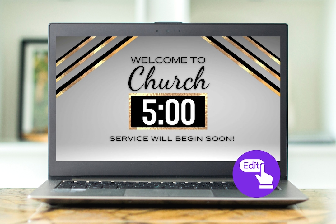 Customizable Countdown for Church, Online Timer for Livestreams ...
