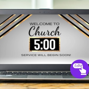 Customizable Countdown for Church, Online Timer for Livestreams ...