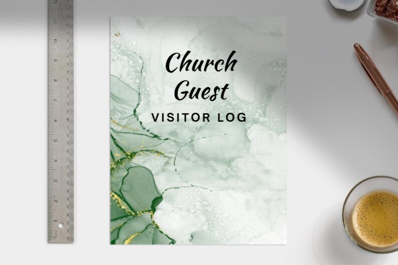 Printable Church Visitor Log: Guest Contact Form (PDF Download) - Etsy