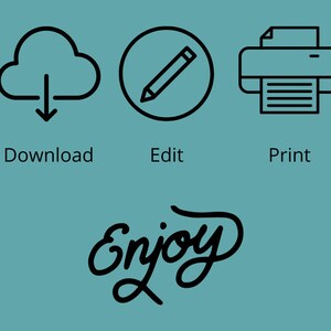 Children's Good Day & Behavior Chart - Editable, Downloadable ...