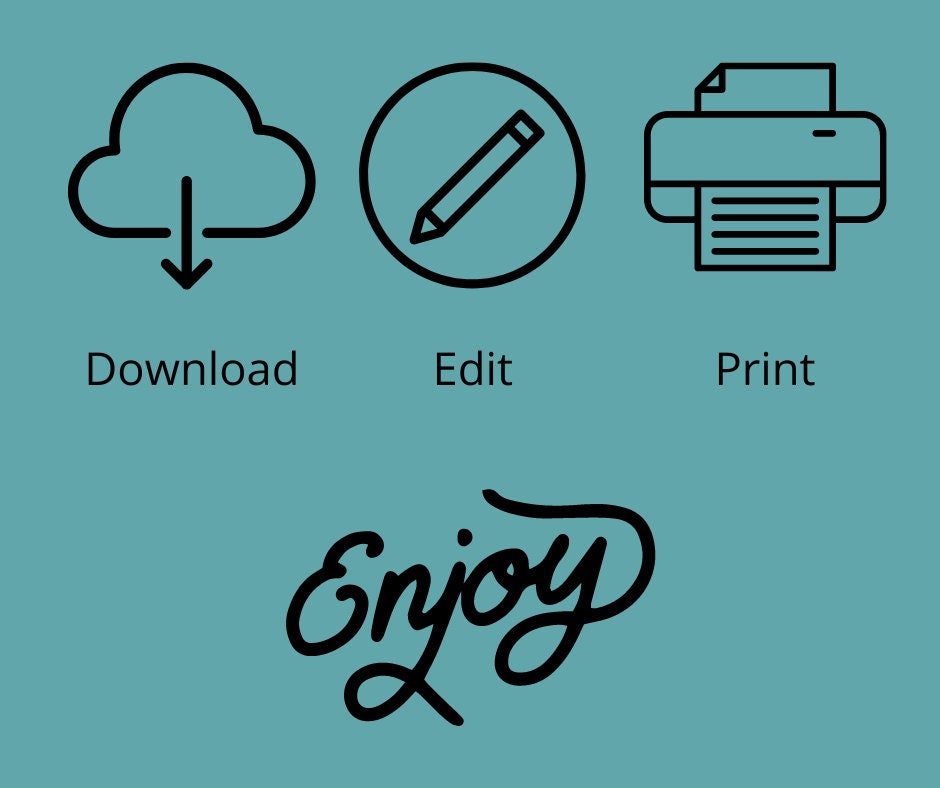 Children's Good Day & Behavior Chart - Editable, Downloadable ...