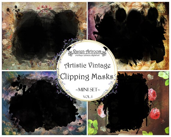 Photoshop Overlays Textures Clipping Masks Photo Masks - Etsy