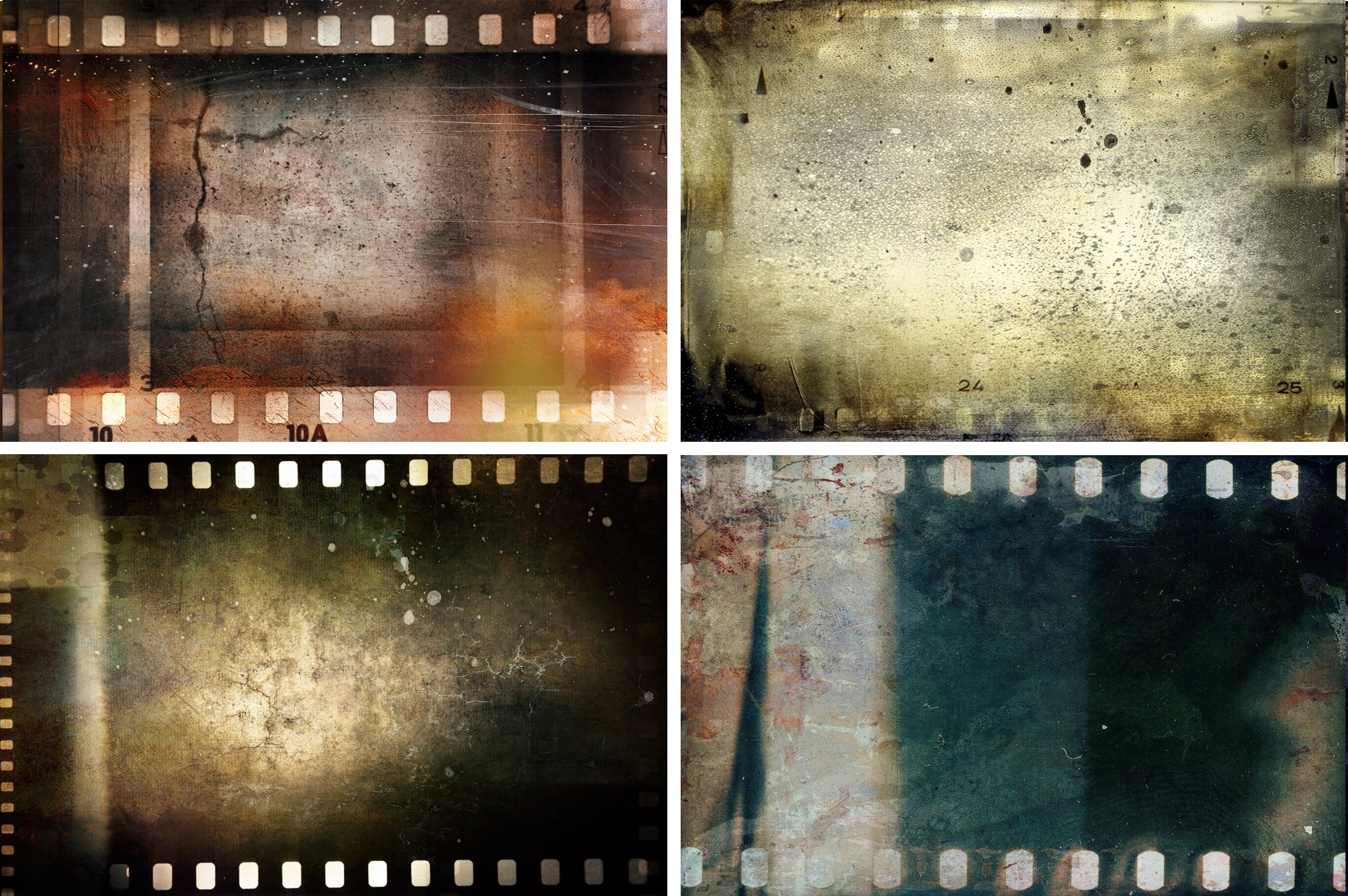15 Film Textures Negative Textures Photoshop Textures - Etsy