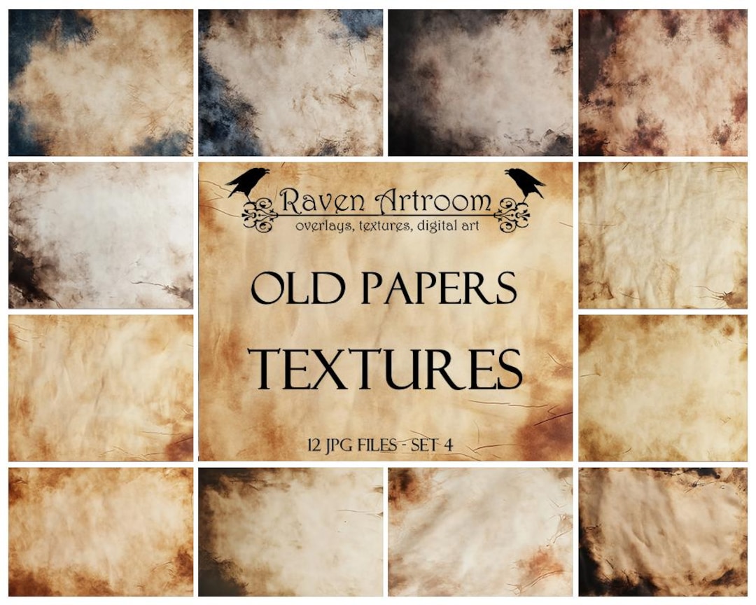 Old Papers Textures, Photoshop Textures, Photoshop Overlays, Vintage ...