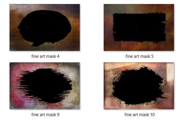 Fine Art Clipping Masks Clipping Masks Photo Masks - Etsy