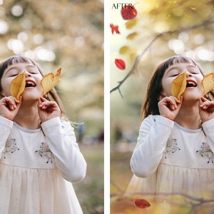 Photoshop Overlays, Magical Fall Overlays, Clipping Masks, Photo Frame ...