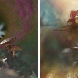 Magical Land Overlays, Photoshop Overlays, Transparent PNG, Clipping ...