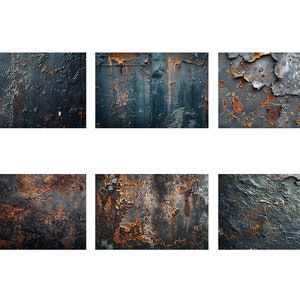 Metal Rust Textures, Photoshop Overlays, Vintage Textures, Grunge ...