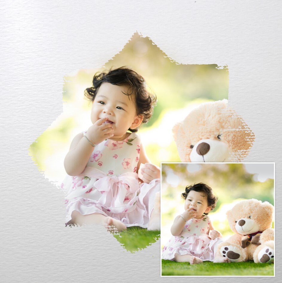 15 Round Photo Clipping Masks Watercolor Masks Photoshop - Etsy