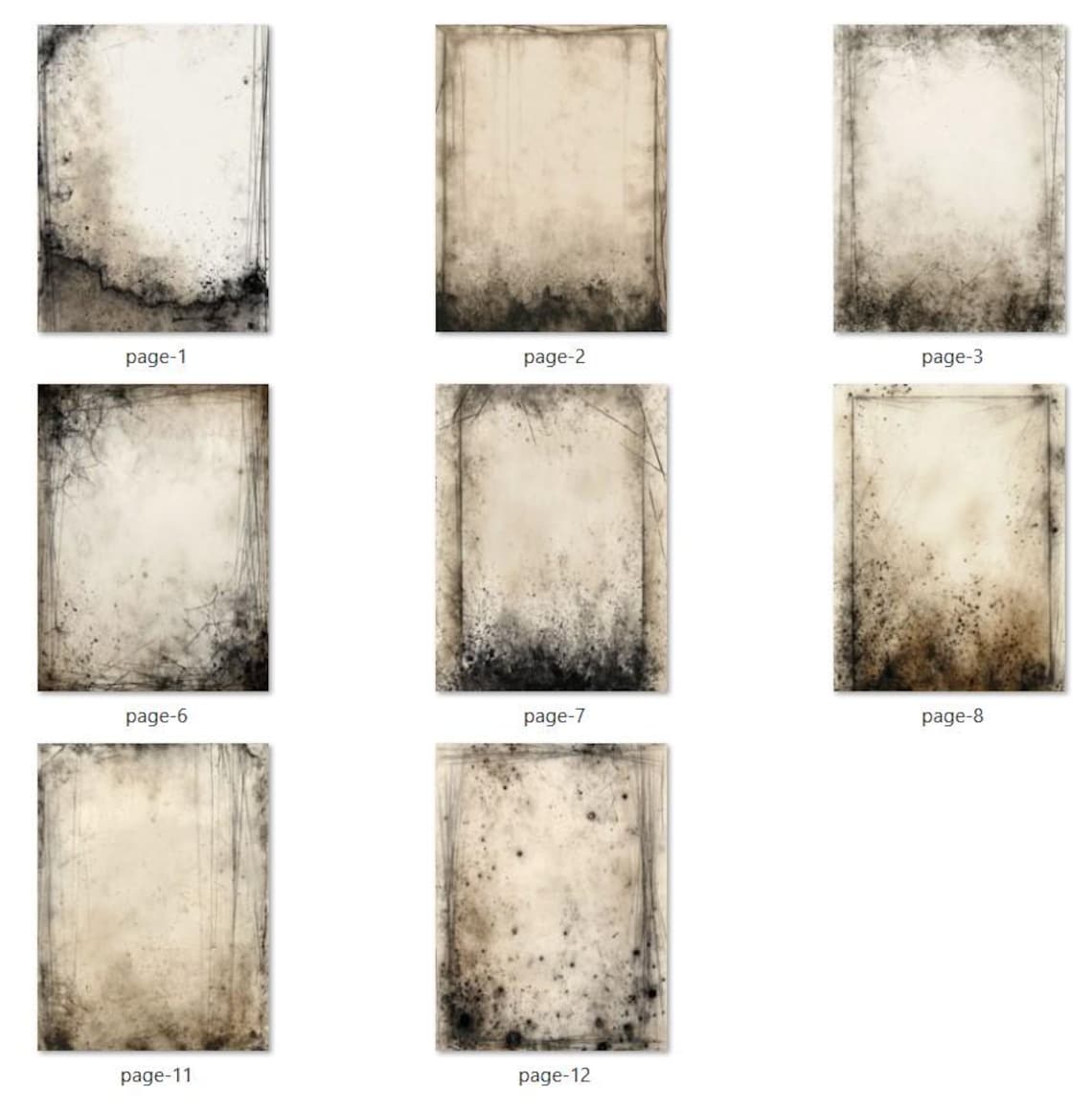Vintage Photo Textures, Portrait Overlays, Wet Plate Collodion Textures ...