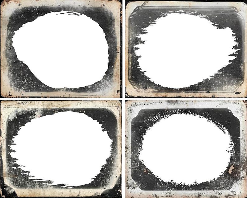 Vintage Photo Masks, Photoshop Overlays, Watercolor Masks, Photoshop ...